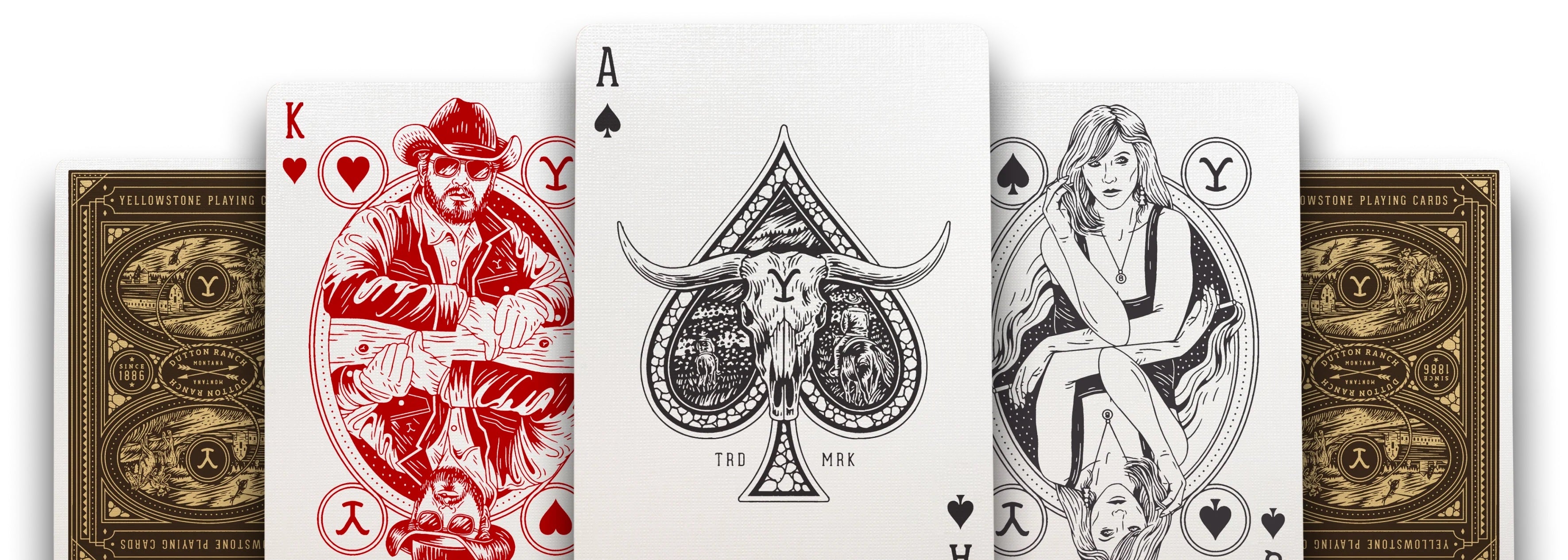 Yellowstone Playing Cards by theory11 - Top Shelf Worldwide